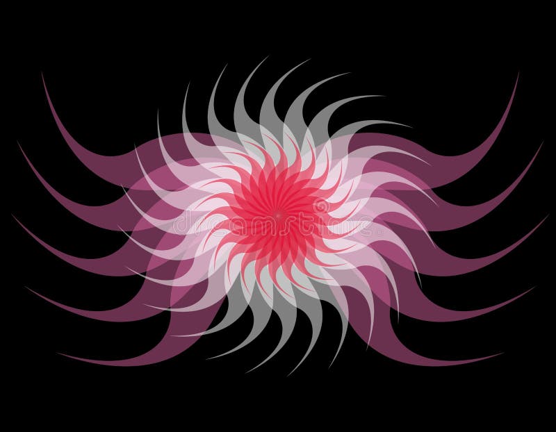 Ghost flower I stock illustration. Illustration of artwork - 8021503