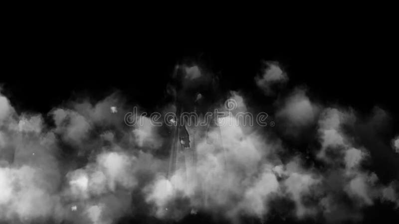 Ghost Girl in the Mist. Night Terror Stock Footage - Video of cruel ...