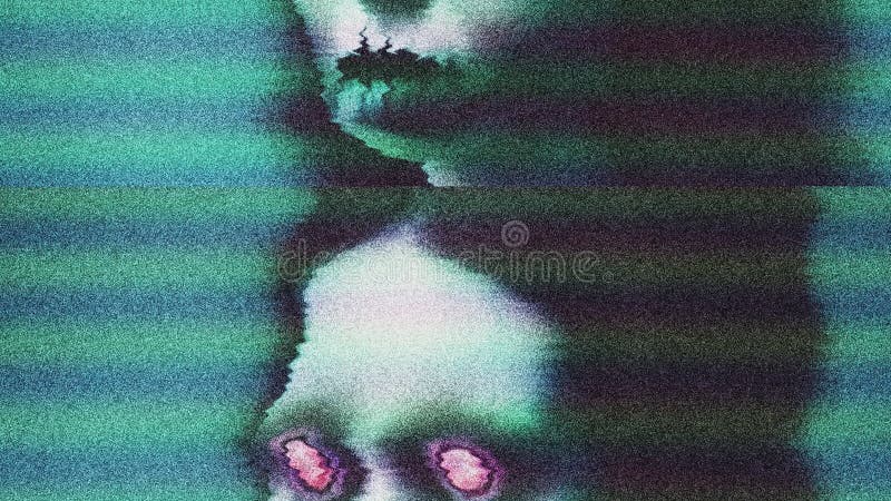 Ghost Girl on Tv Static Noise Stock Footage - Video of girl, screen ...