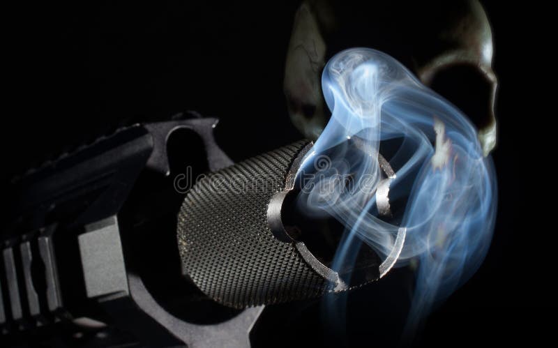 Smoking Firearm Stock Illustrations – 61 Smoking Firearm Stock ...