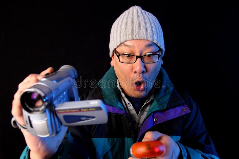 Ghost hunter stock photo. Image of camera, inside, astonish - 23391146