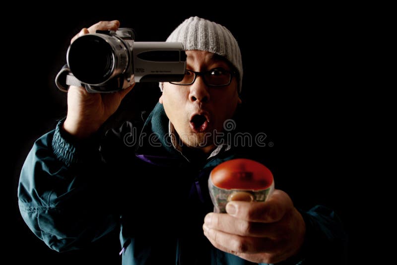 Ghost hunter stock photo. Image of adult, amazement, camera - 23779048