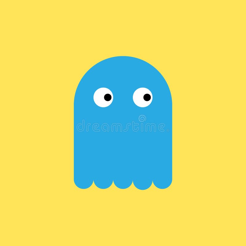 Ghost icon stock vector. Illustration of emotion, digital - 89543897