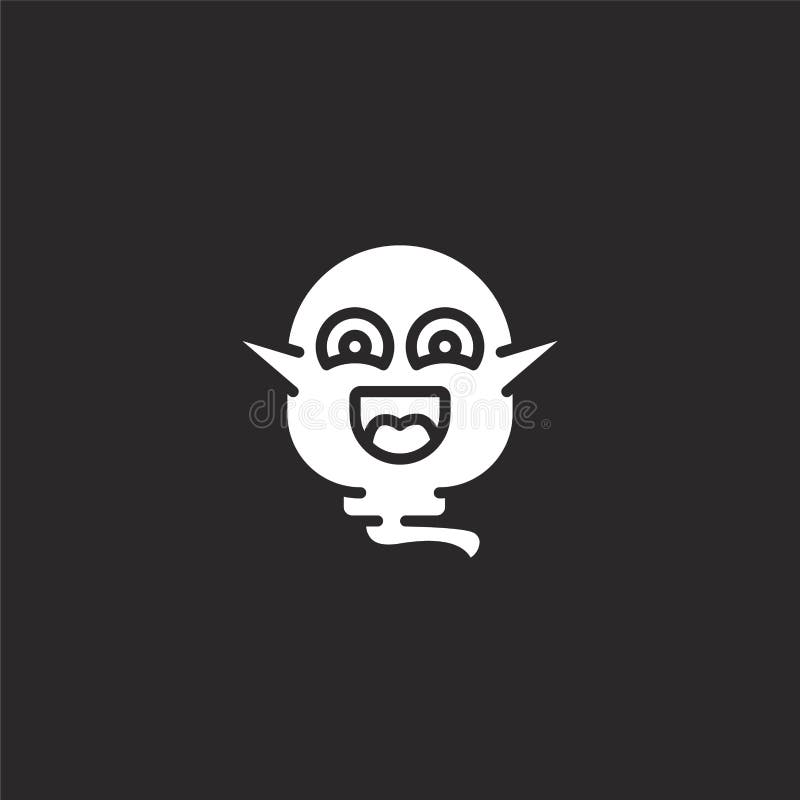 Ghost Icon. Filled Ghost Icon for Website Design and Mobile, App ...