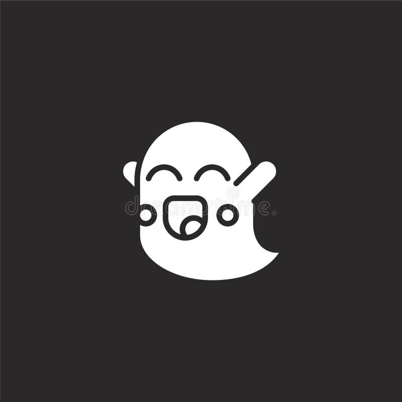 Ghost Icon. Filled Ghost Icon for Website Design and Mobile, App ...