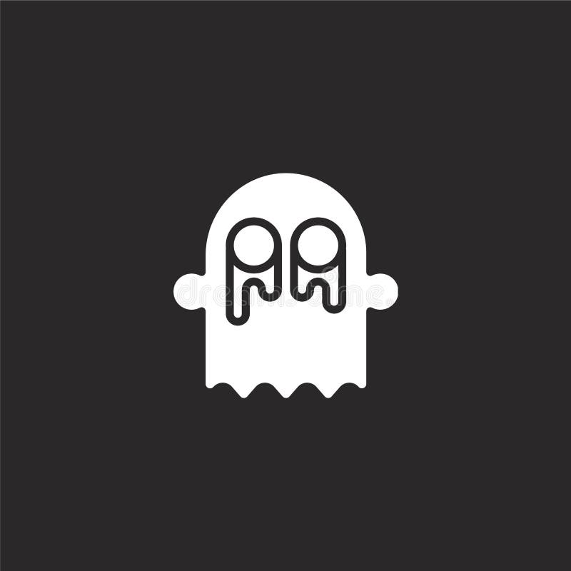 Ghost Icon. Filled Ghost Icon for Website Design and Mobile, App ...