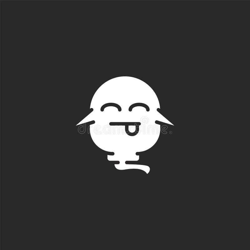 Ghost Icon. Filled Ghost Icon for Website Design and Mobile, App ...