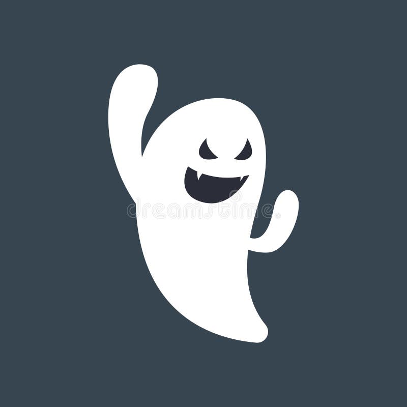 Ghost icon logo stock vector. Illustration of creepy - 124911455