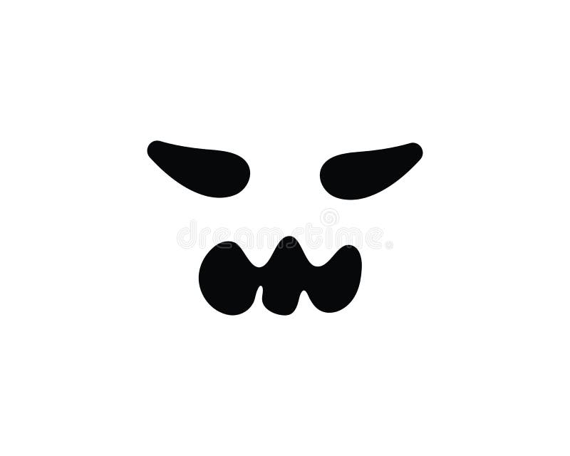 Ghost Icons Vector Illustration Stock Vector - Illustration of face ...