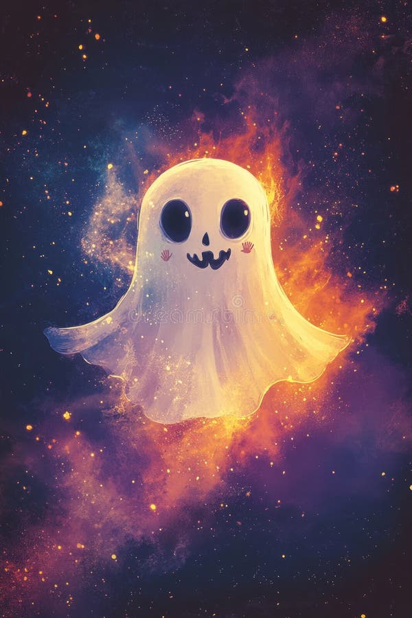 Ghost Illustrations, Bright and Playful Ghost Illustrations Ideal for ...
