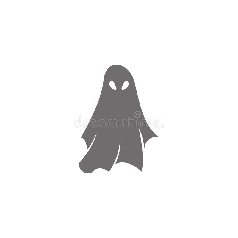 Ghost Logo Icon Design Illustration Stock Vector - Illustration of ...