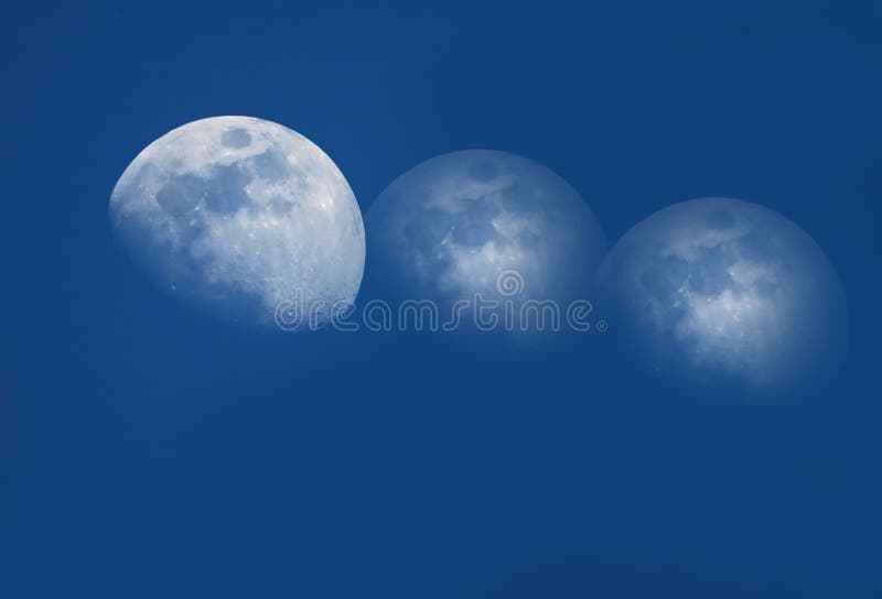 Ghost Moons stock photo. Image of isolated, science, moon - 507246