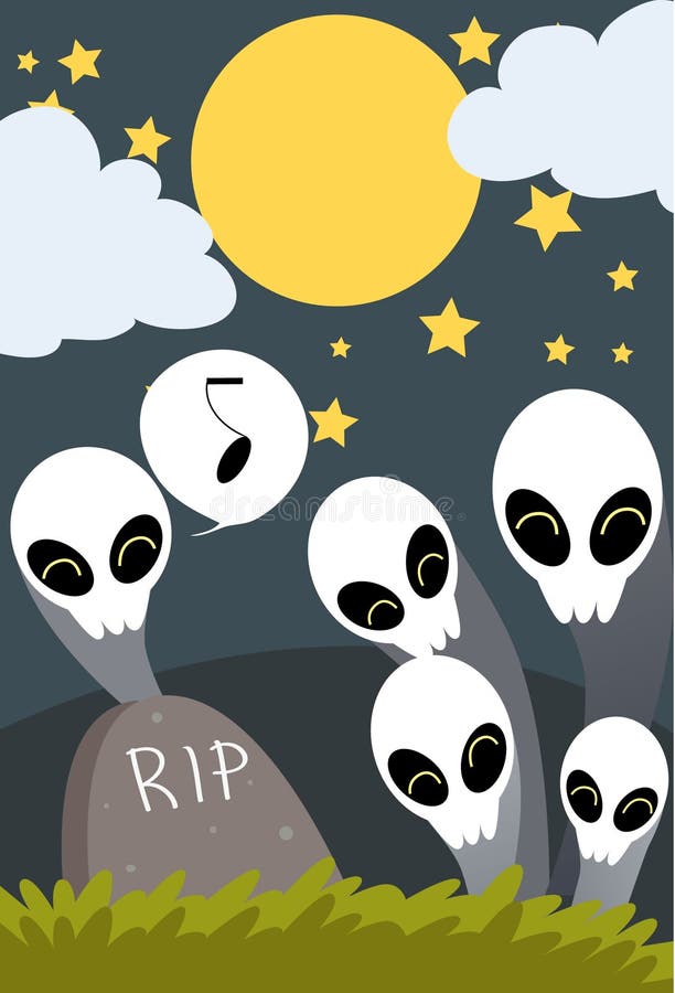 Ghost Raise from the Death stock illustration. Illustration of treat ...