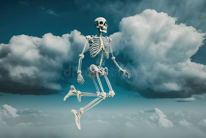 Floating Skeleton Stock Illustrations – 301 Floating Skeleton Stock ...