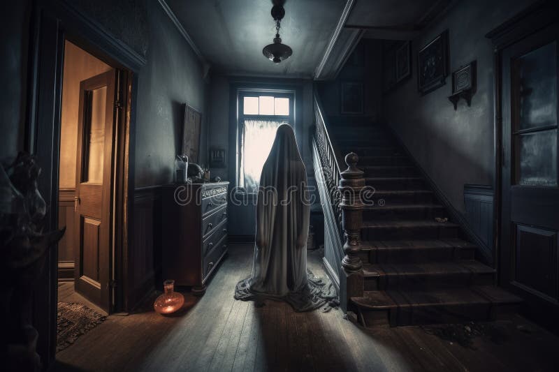 Ghost Staircase Stock Illustrations – 1,153 Ghost Staircase Stock ...