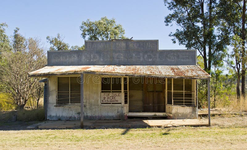 Ghost Town,Cracow Queensland, Australia Editorial Image - Image of ...