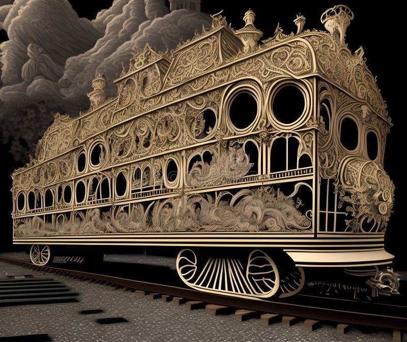 Ghost Train Stock Illustrations – 487 Ghost Train Stock Illustrations ...
