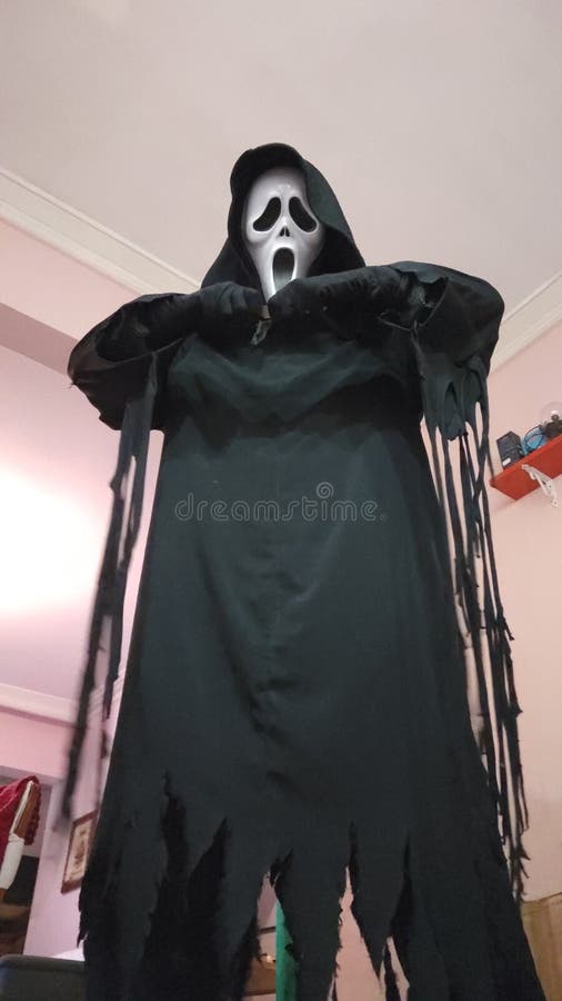 Ghostface is Looking Down at You Stock Image - Image of scream, scary ...