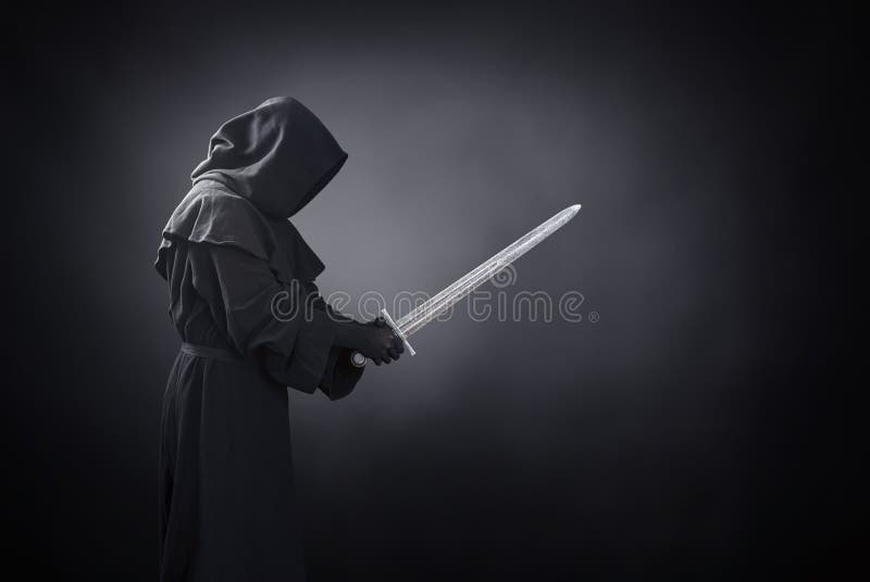 Ghostly Figure with Sword in the Dark Stock Photo - Image of ghost ... Ghostly Figure with Sword in the Dark Stock Photo - Image of ghost ...