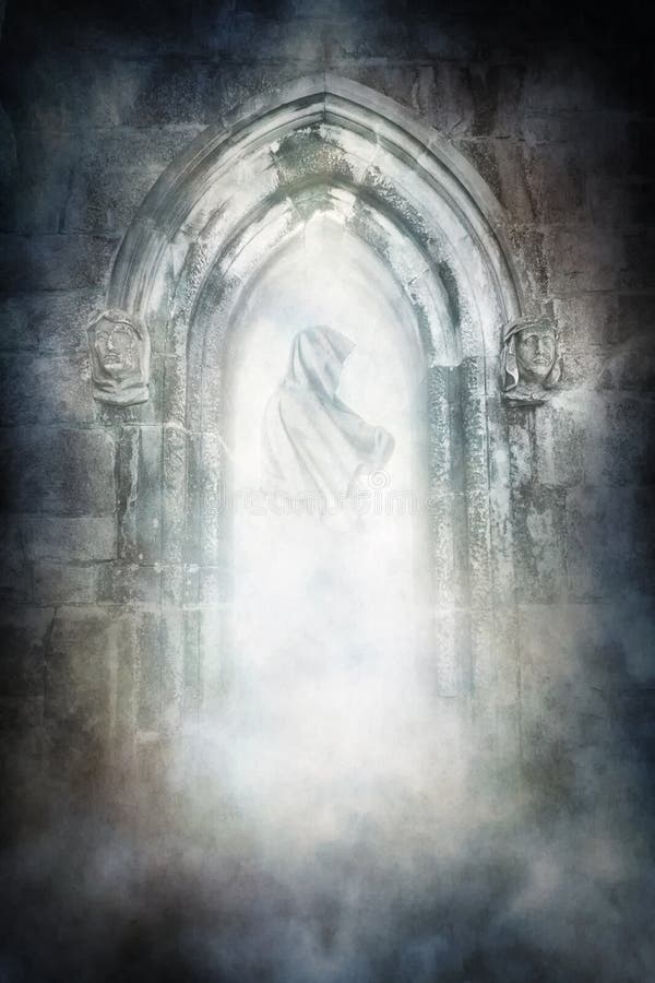 Archway Ghost stock photo. Image of feature, detail, night - 1621960