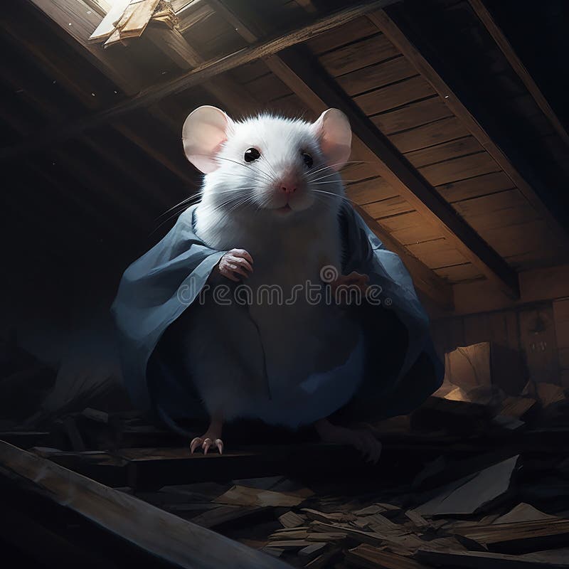 Ghostly Seen with Haunting Hamsters All about. Created Using Ai ...