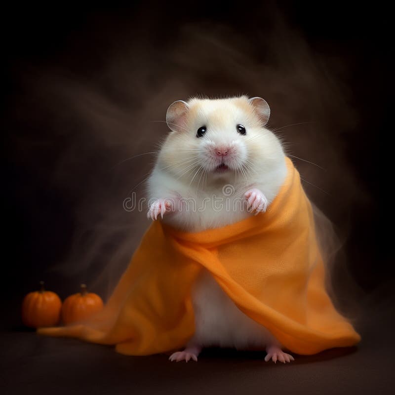 Ghostly Seen with Haunting Hamsters All about. Created Using Ai ...