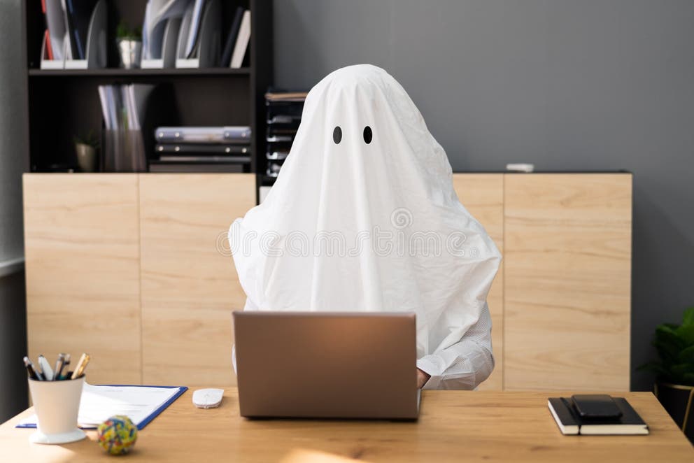 Ghostwriter in Office. Creative Ghost Writer Stock Photo - Image of ...