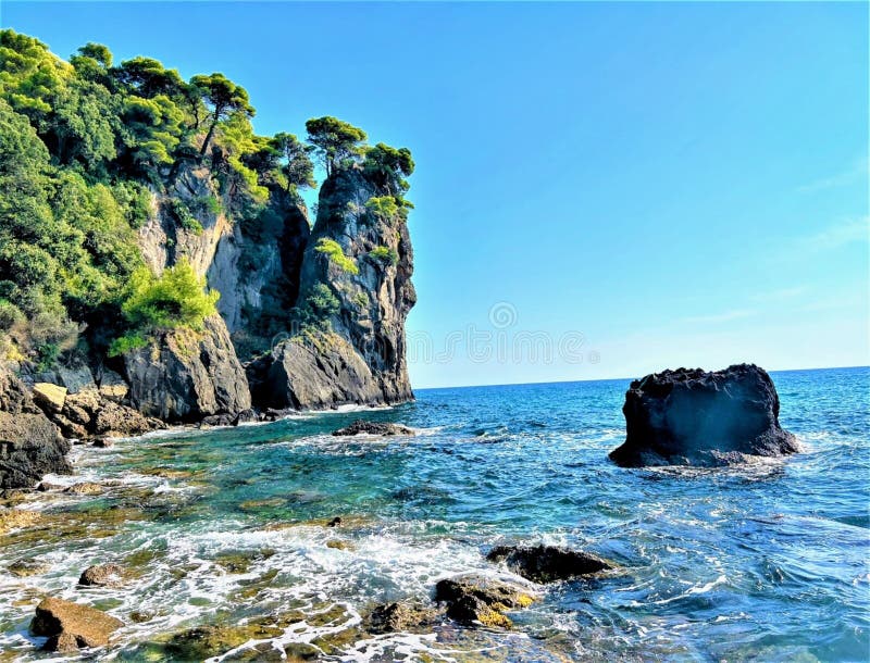 Gialiskari Beach, Corfu, Crete , Greece Stock Photo - Image of greece ...