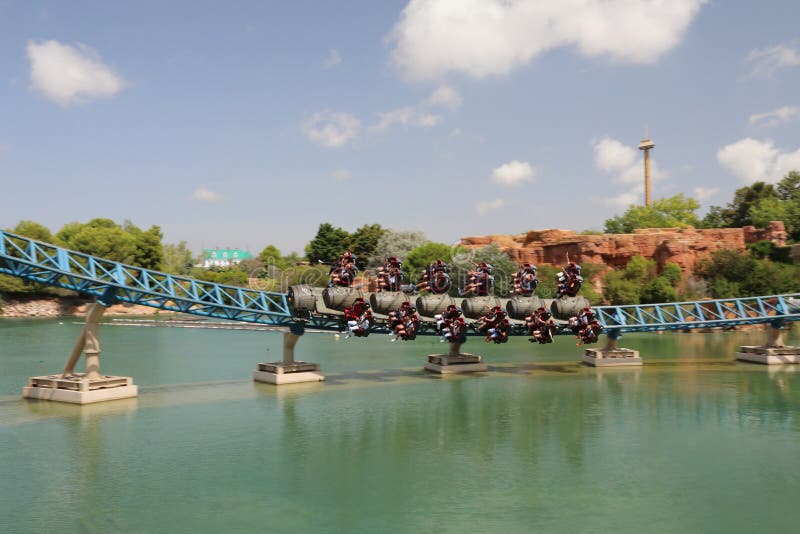 Giant Attraction `Roller Coaster`, Dead Loop, Barrel and Other ...