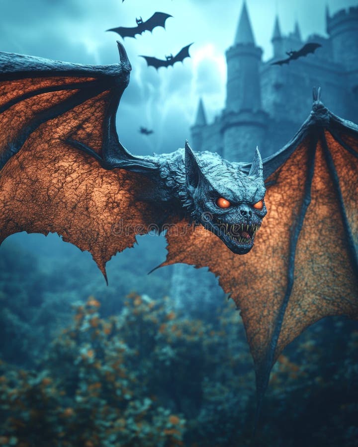 Hellbat Creature Stock Illustrations – 1 Hellbat Creature Stock ...