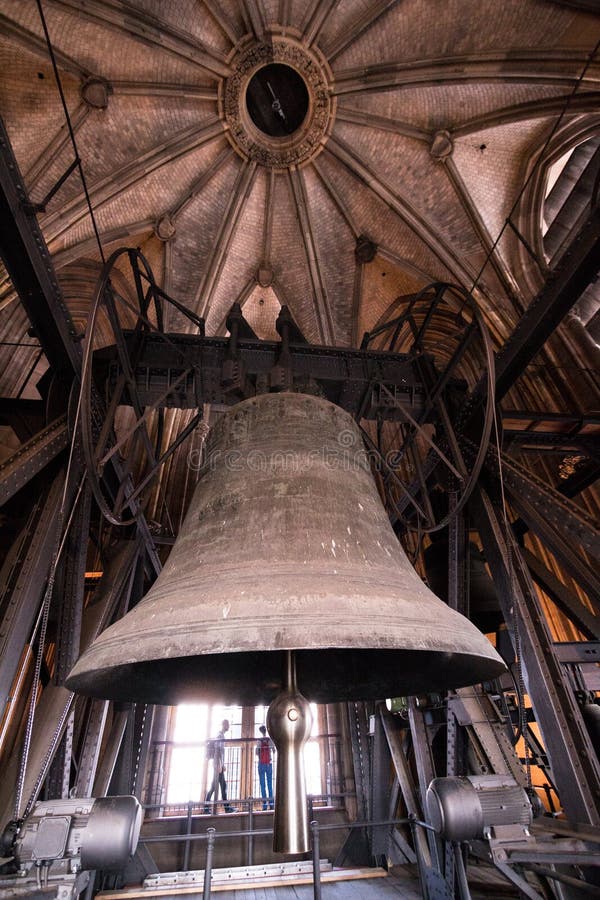Giant Bell in Cologne Cathedral Editorial Stock Image - Image of europe ...