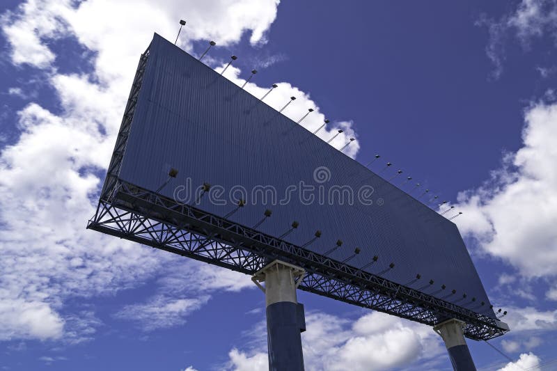 Giant Billboard for Edit stock photo. Image of marketing - 132818760