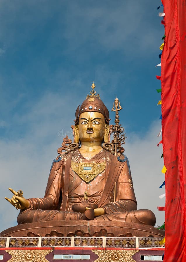 Giant Buddha statue stock image. Image of meditate, oriental - 23839077
