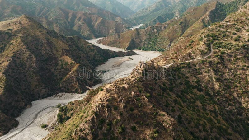 Giant Canyon in the Calabrian Mountains Stock Footage - Video of italy ...