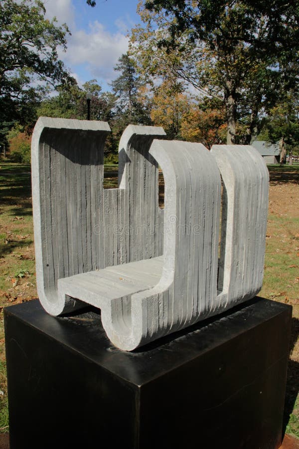 Giant Cement Structure, Art Piece, Giant Broken Cement Chain Link ...