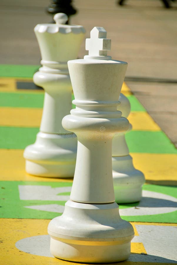 Giant chess game stock photo. Image of giant, check, game - 50386440