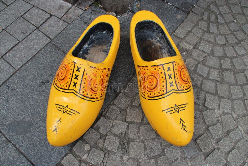 Giant Clogs - Amsterdam - Netherlands Stock Photo - Image of pattern ...