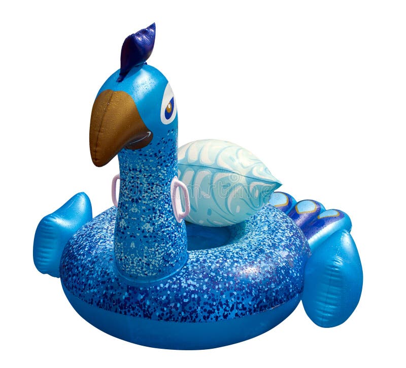 Inflatable Float Rubber Ring in the Shape of a Red Lobster Stock Image ...