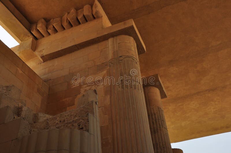Giant Columns of Ancient Apollo Temple in Didyma Stock Photo - Image of ...