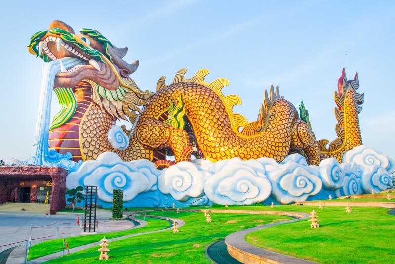 Giant dragon stock photo. Image of event, decorative - 33470718