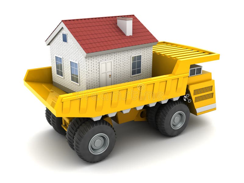 Giant dumper stock illustration. Illustration of heavy - 70925008