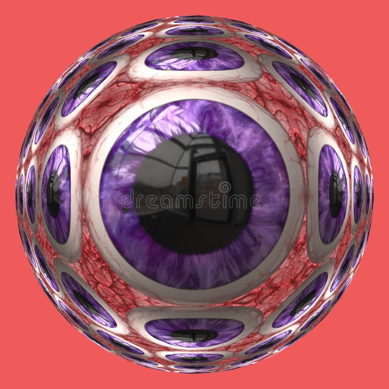 Giant eyeball stock illustration. Illustration of sphere - 10817492