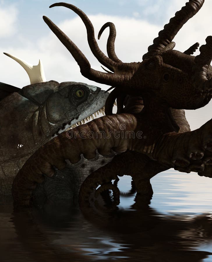 Fish Monster Creature Stock Illustrations – 4,886 Fish Monster Creature ...