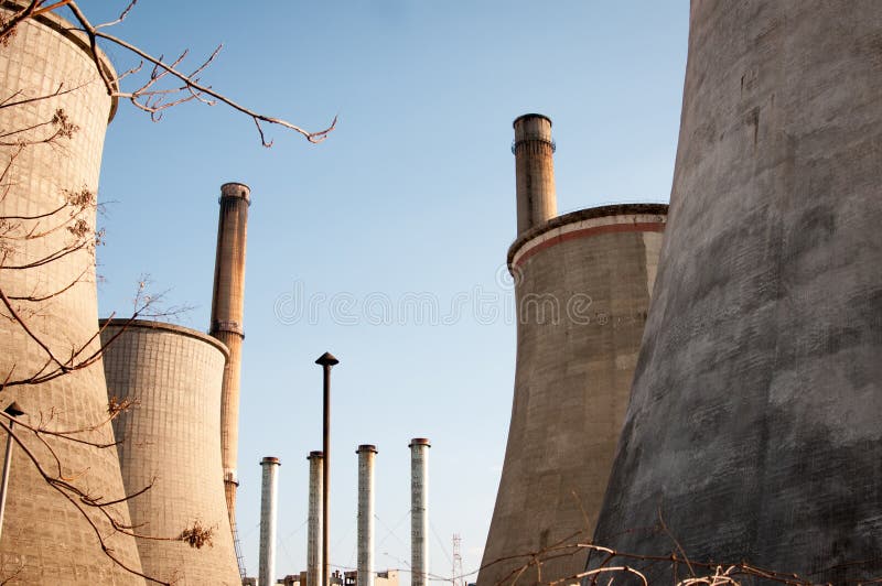 Giant furnaces stock photo. Image of brick, thermo, industry - 51742412