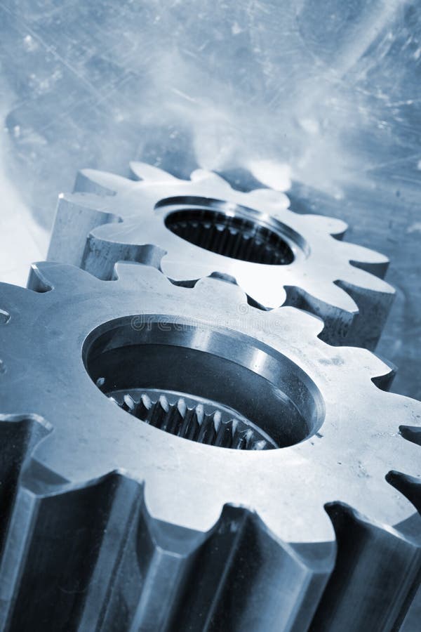 Giant titanium mechanism stock photo. Image of equipment - 3304404