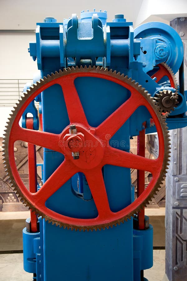 Giant industrial gears stock image. Image of metallic - 27087459