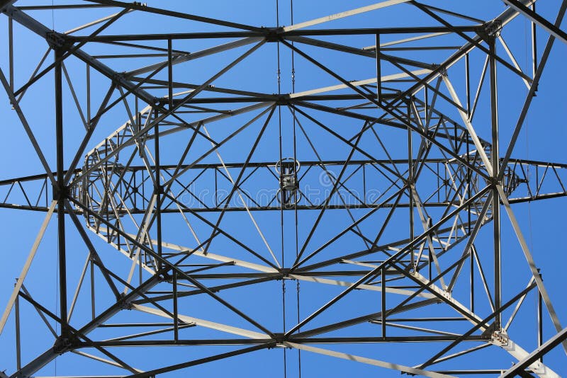 Giant Metal Estructure stock photo. Image of eletric - 70758652