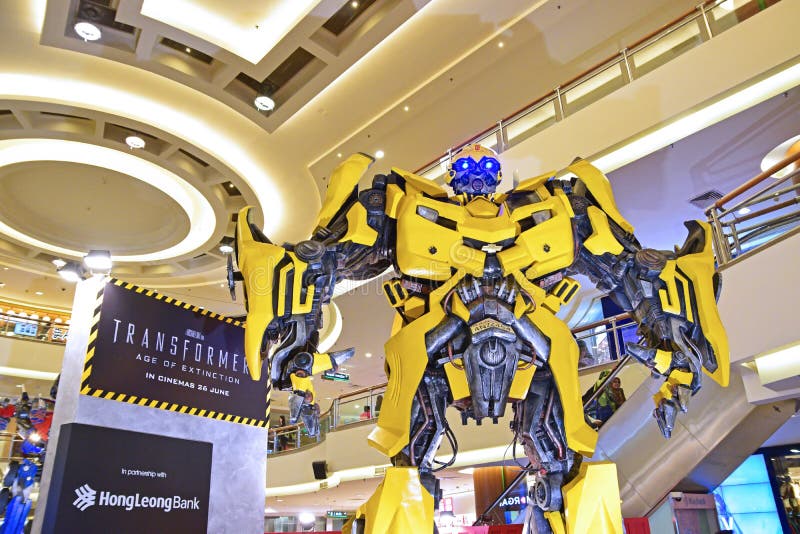 Giant Model of Optimus Prime from Transformers Editorial Image - Image ...