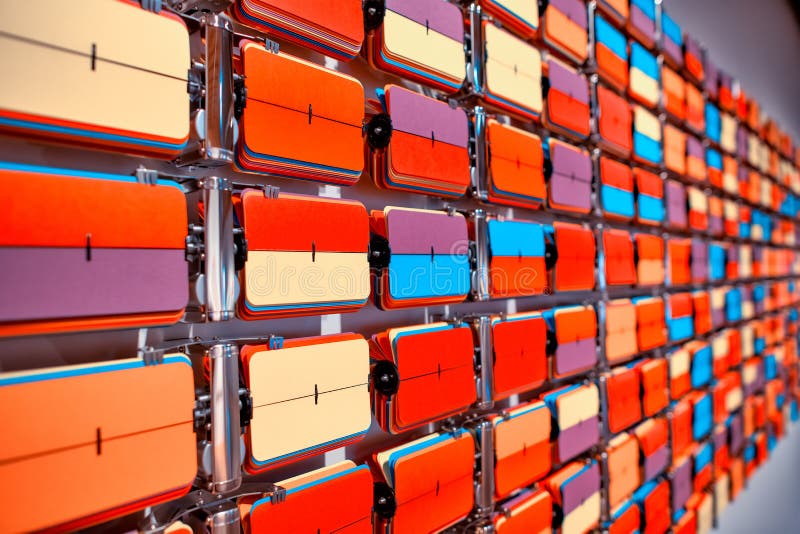 Giant Multicolor Board Abstract Texture. Intersecting Striped Pattern ...