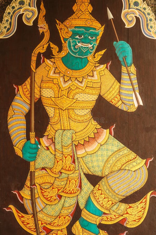 Giant Mural stock image. Image of museum, color, decorate - 73754267